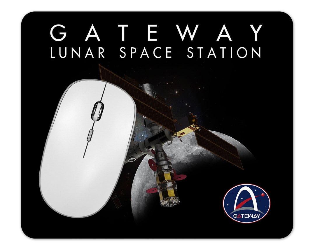 NASA Gateway Lunar Orbit Station Design Mouse Pad - Etsy