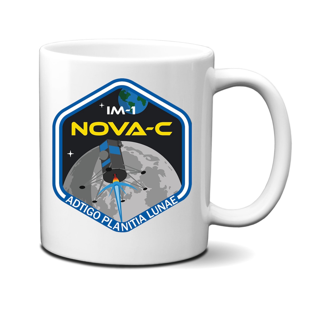 IM-1 Mission Nova-c Logo Mug | Spaceflight Collectible - Etsy