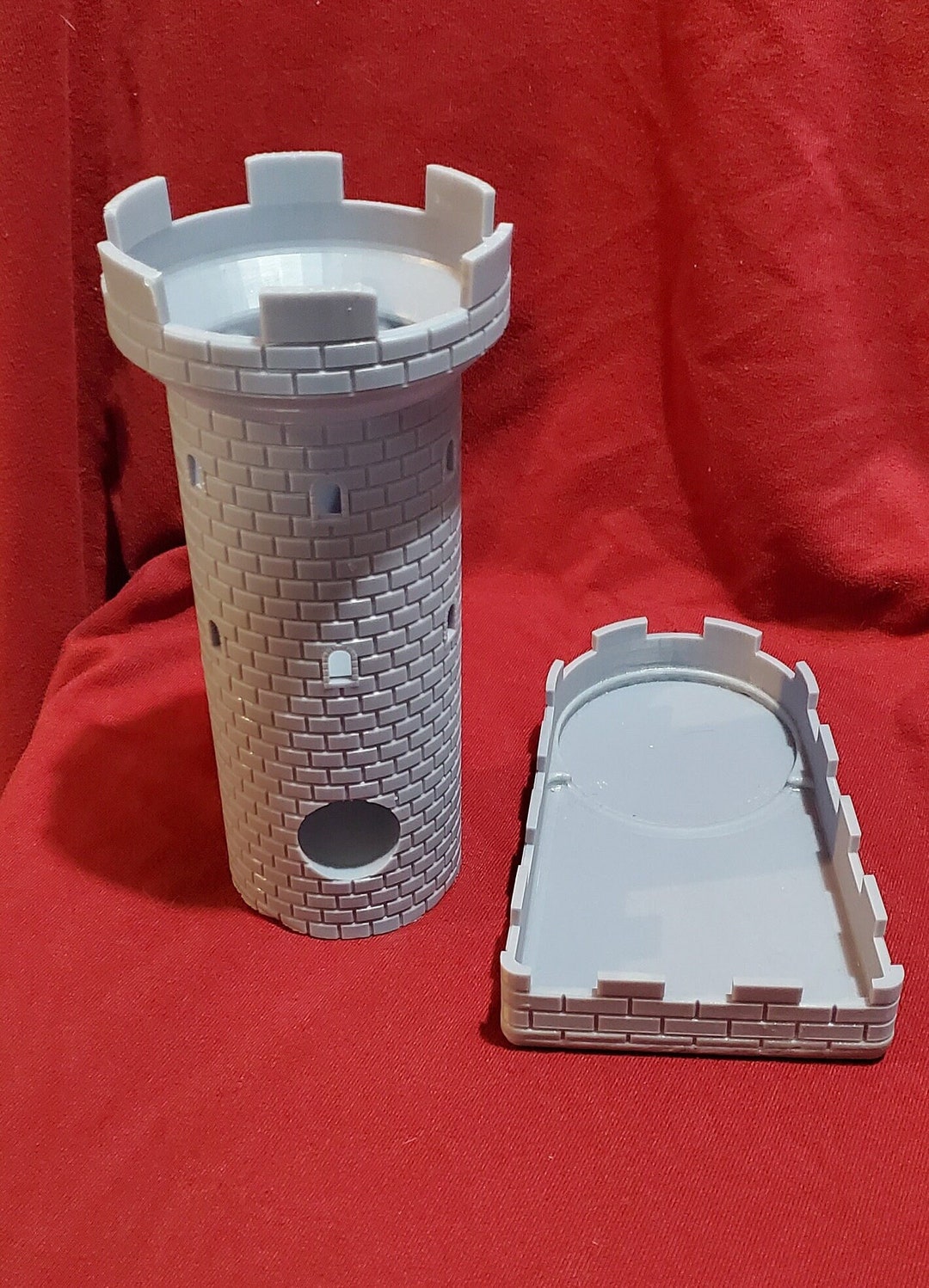 3D Printed Tower Shaped Dice Tower With Tray - Etsy