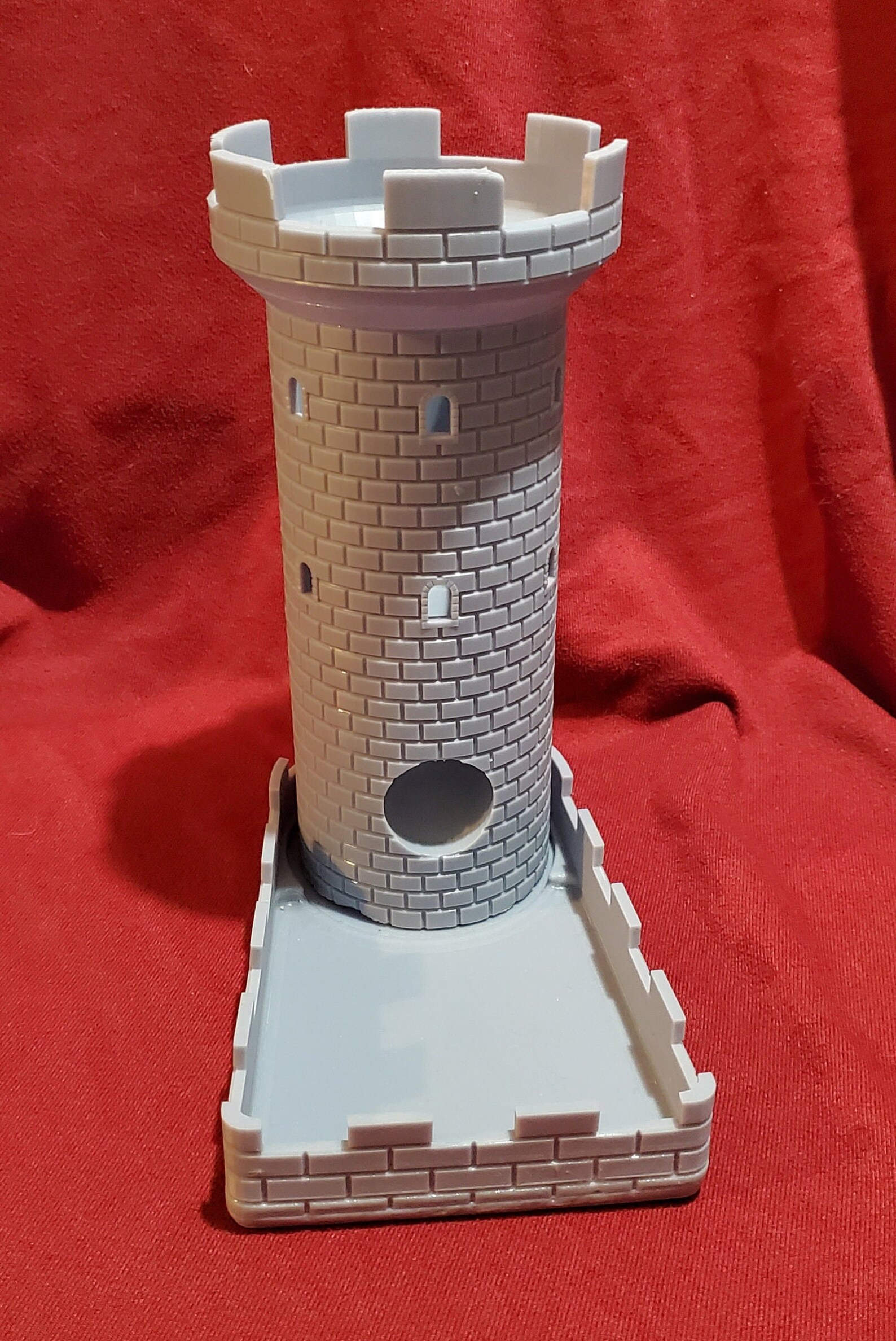 3D Printed Tower Shaped Dice Tower With Tray - Etsy