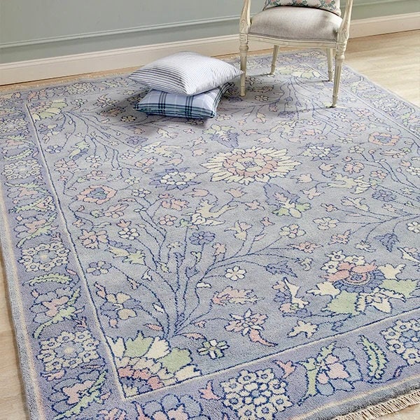Floral Rug - Etsy