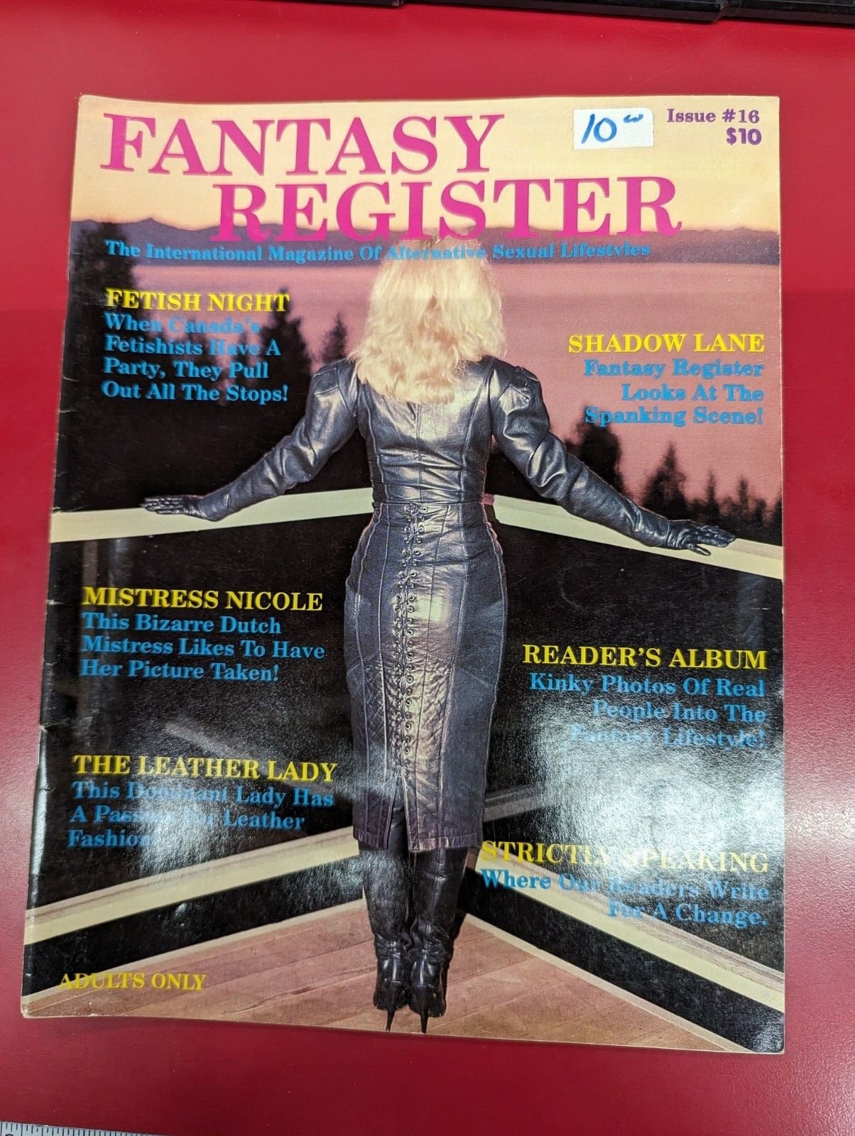 Vintage Rare FANTASY REGISTER Alternative Lifestyle Magazine ...