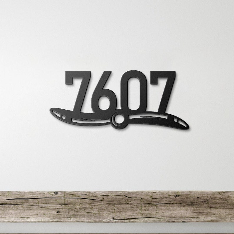 Airplane Propeller Metal Address Sign for Yard With Stakes in Ground ...