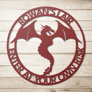 Personalized Dnd Sign, Dungeons and Dragons Welcome Sign, Roll for ...