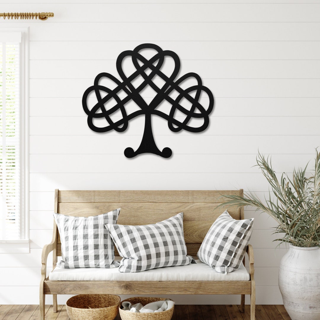 Celtic Wall Art, Irish Decor, Large Metal Wall Art, Celtic Knot Art ...