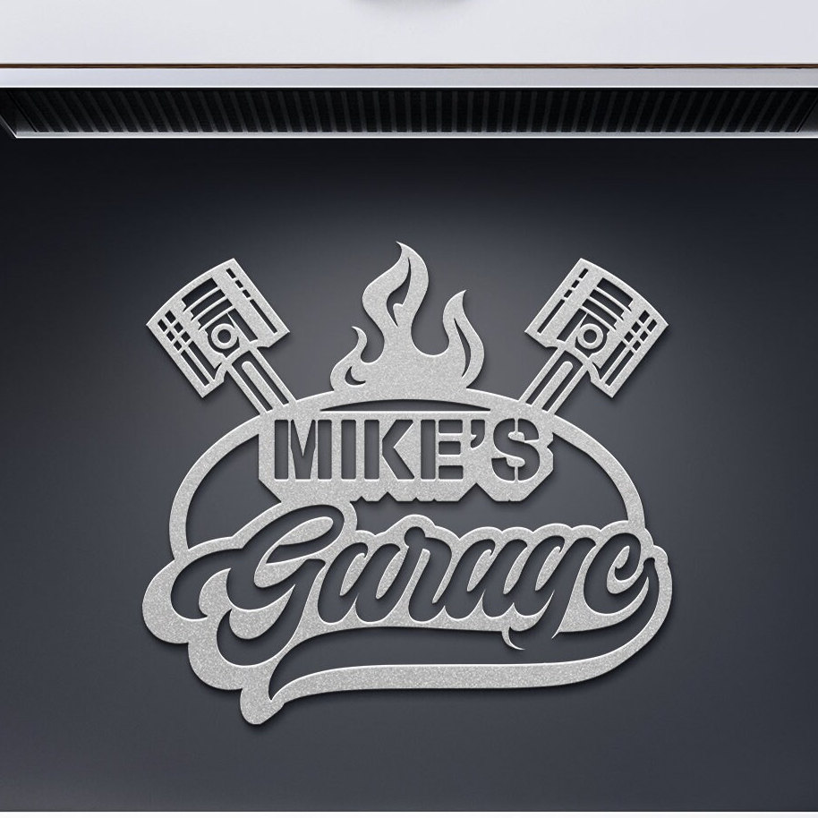 Personalised Garage Sign Retro Garage Decor Vintage Car - Etsy