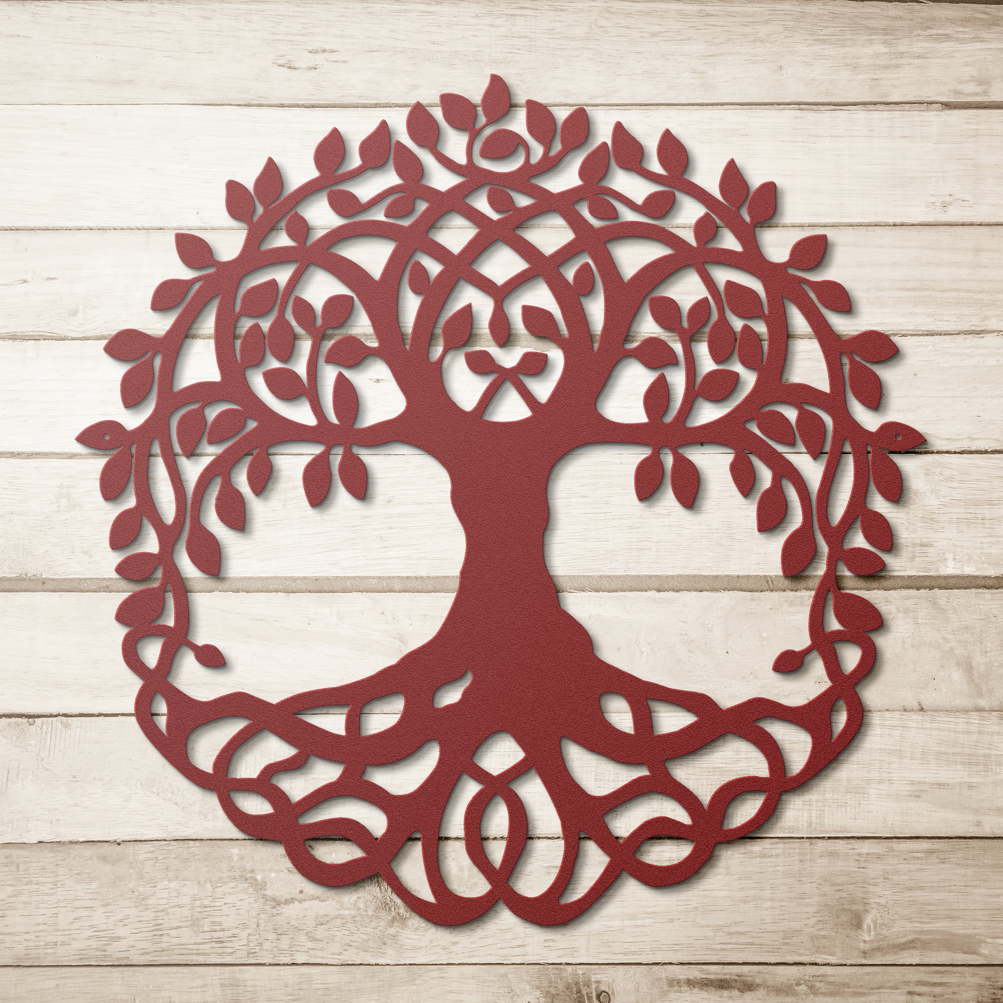 Celtic Tree of Life Wall Art, Irish Scottish Wall Decor, Tree Patio ...
