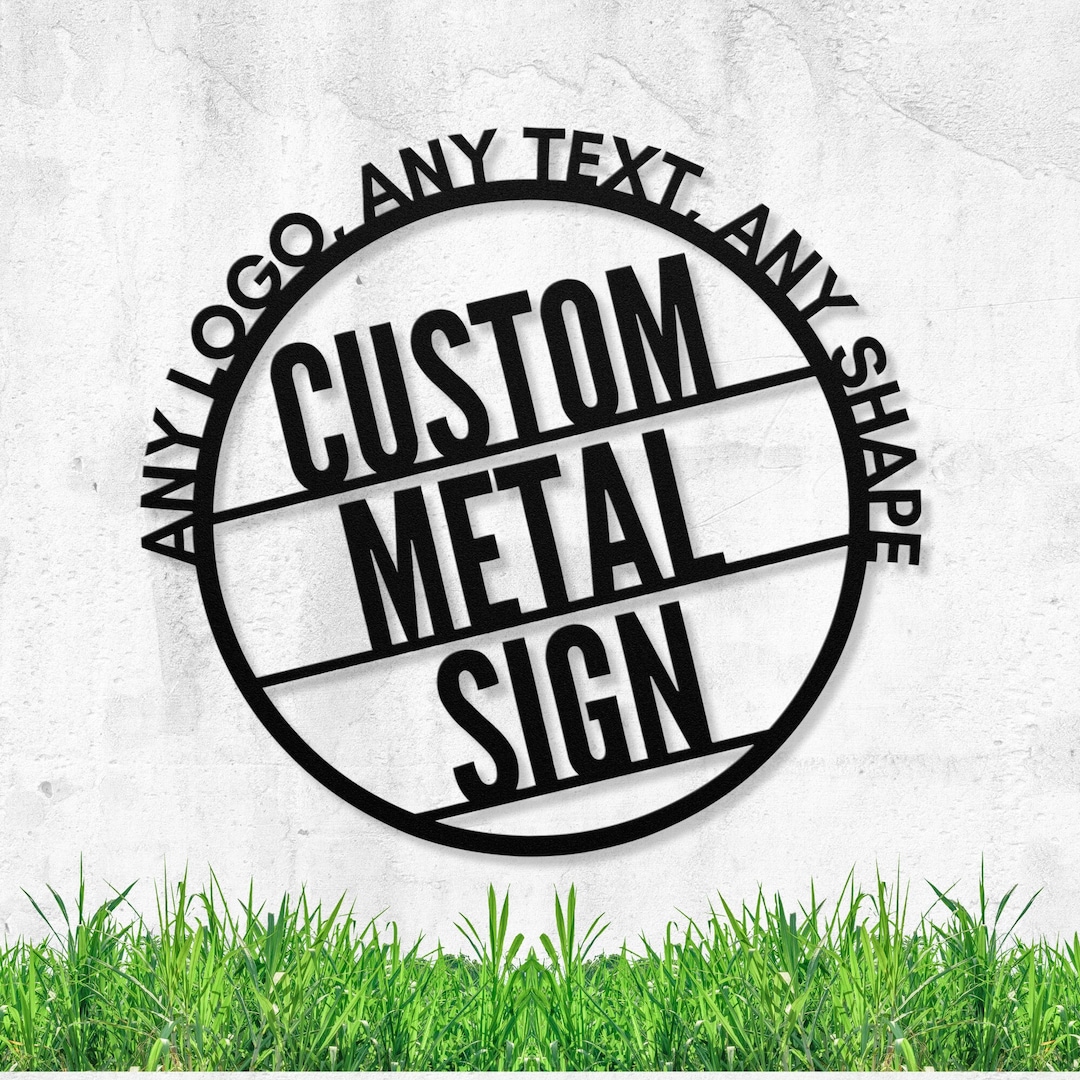 Custom Sign, Business Sign, Your Logo Here, Quote Sign, Your Logo Here ...
