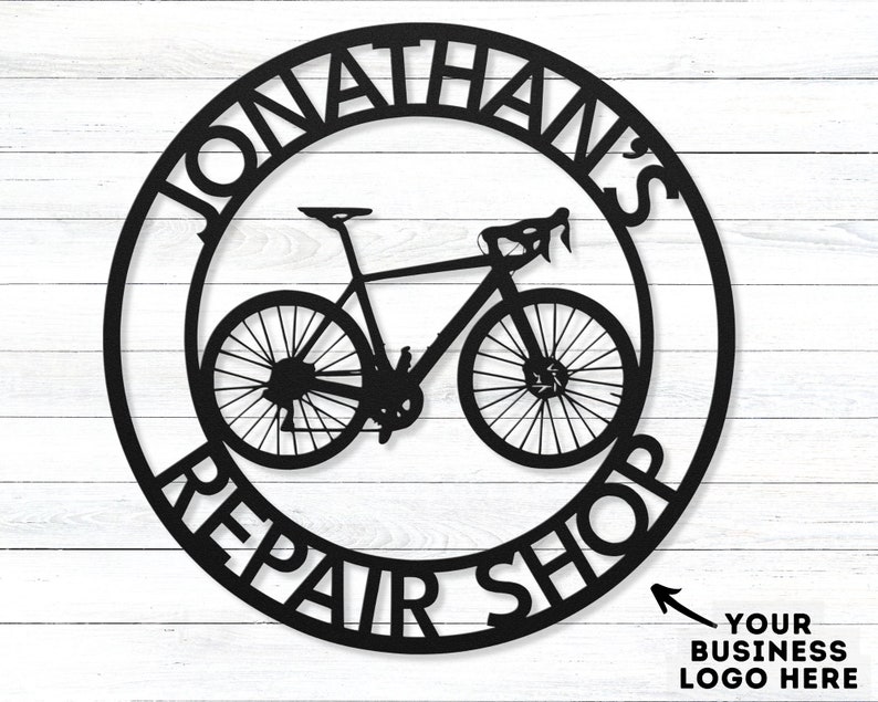 Custom Business Logo Sign Outdoor Large Shop Sign Round - Etsy