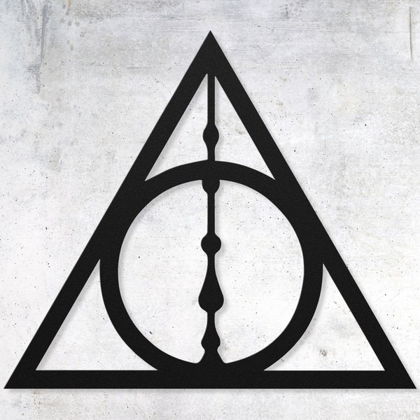 Deathly Hallows Art - Etsy