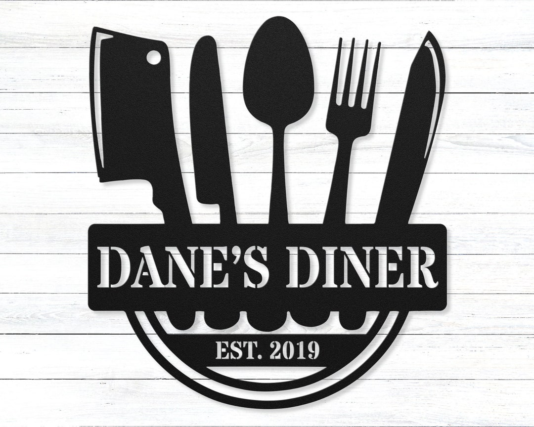 Personalized Diner Sign Vintage Style Diner Decor Bakery - Etsy