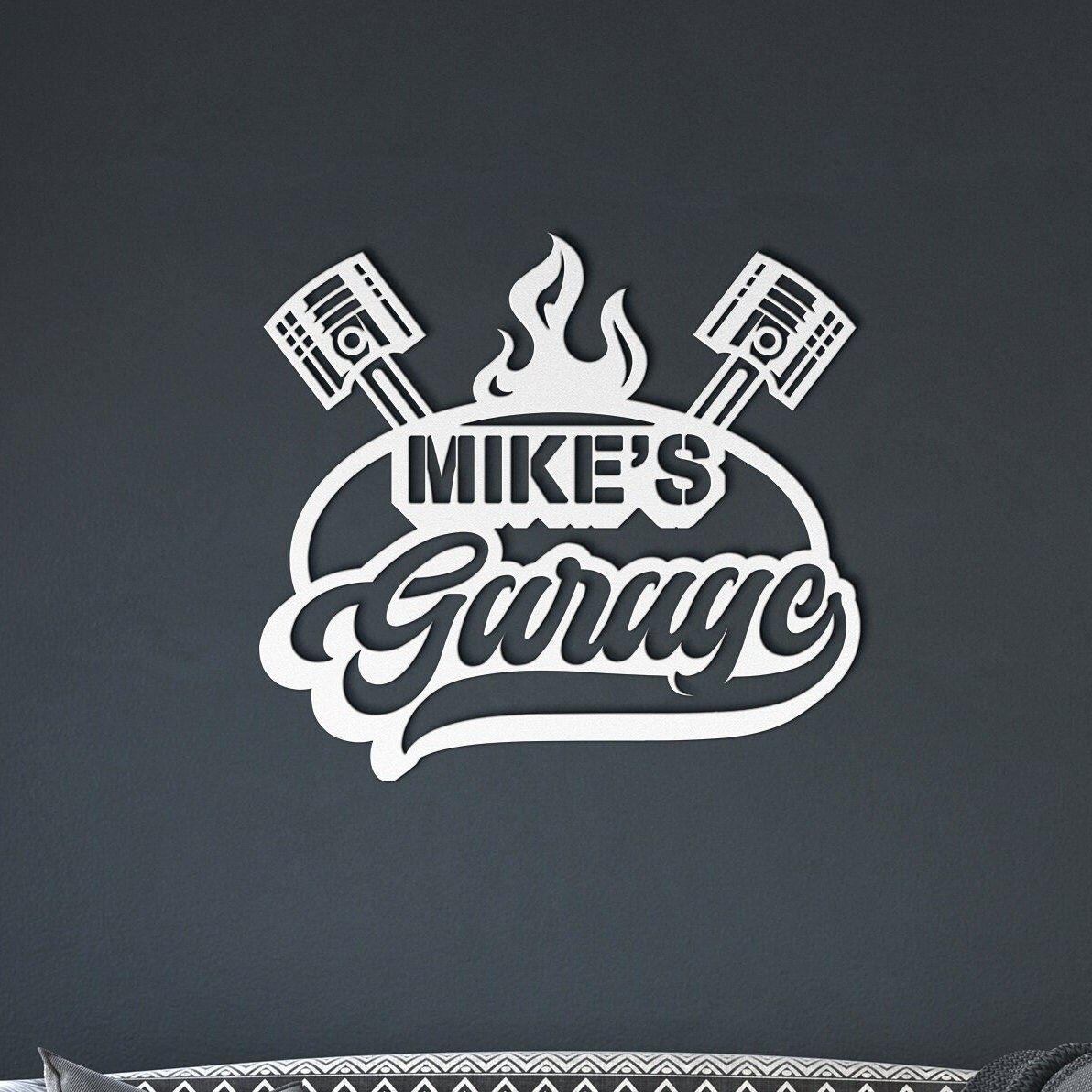 Personalised Garage Sign Retro Garage Decor Vintage Car - Etsy