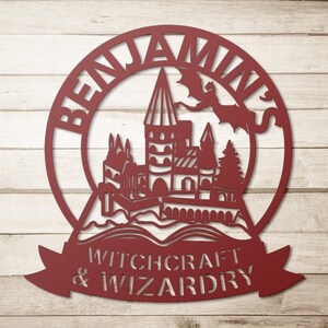 Magic School Wall Art, Wizard Castle Room Decor, Wizards Only No ...