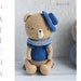 Crochet Bear Toy Pattern Amigurumi Bear Crochet Pattern - Etsy