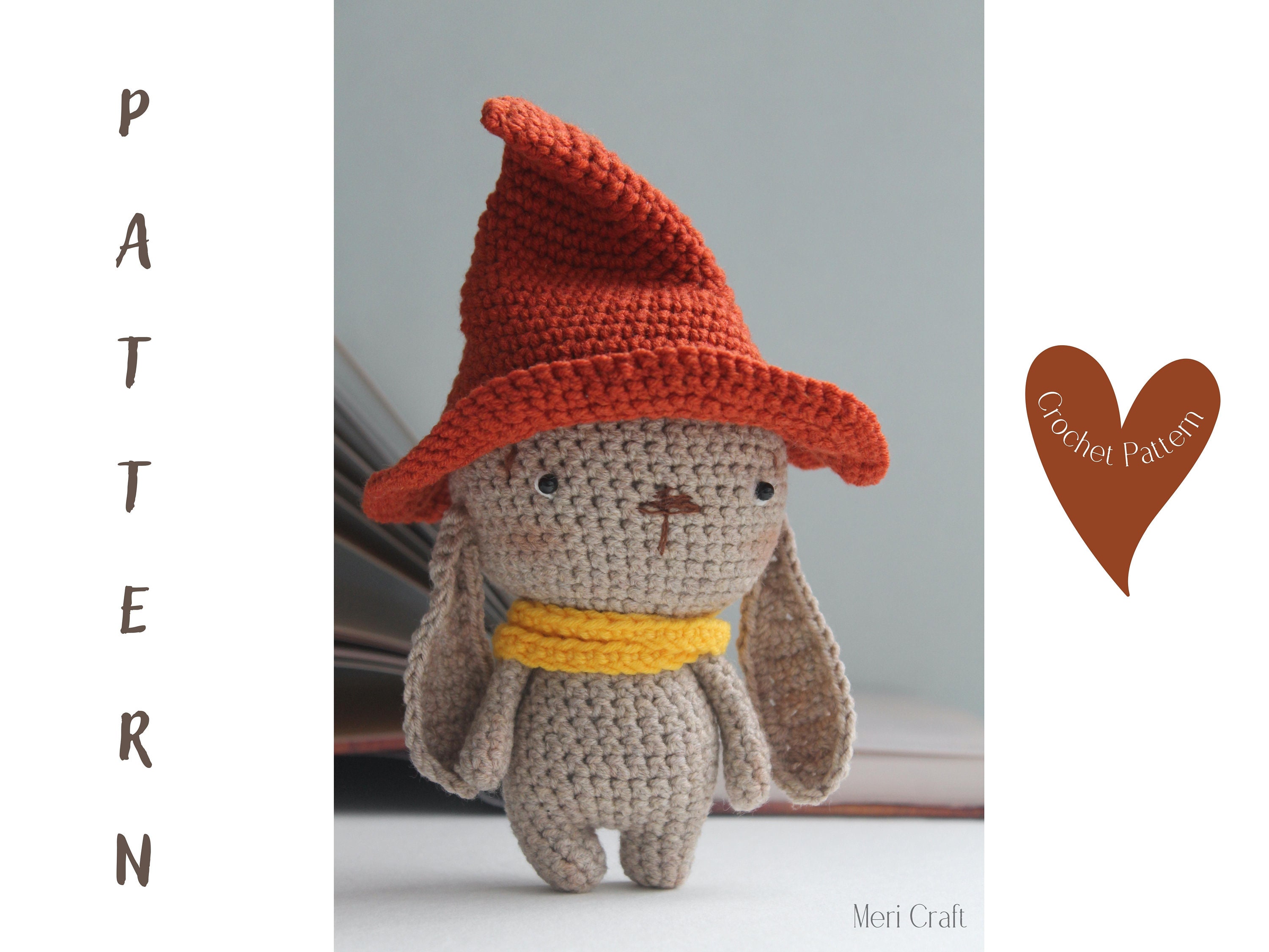 Crochet Bunny Toy Pattern Amigurumi Bunny Toy Soft Bunny - Etsy