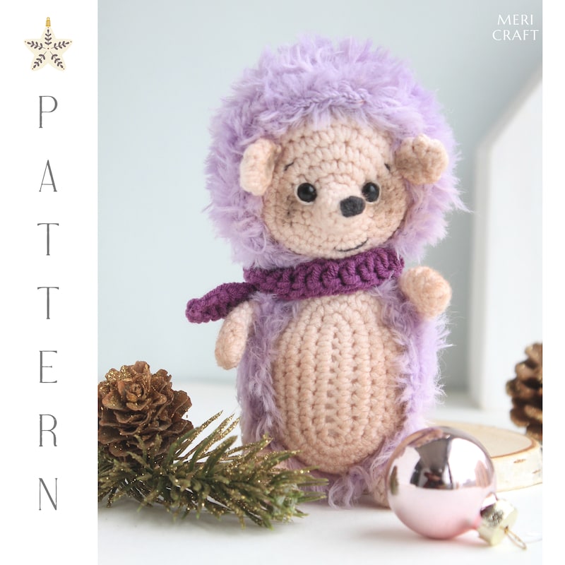 Crochet Hedgehog - Etsy
