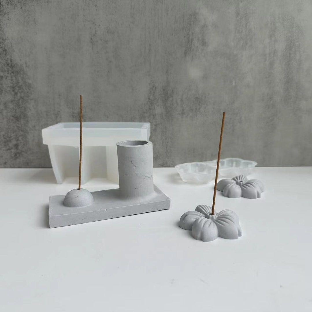 Lotus Fragrance Insert Silicone Mold Point Incense Storage Bracket ...