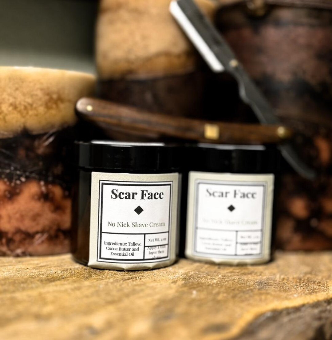 Scar Face Shaving Cream - Etsy