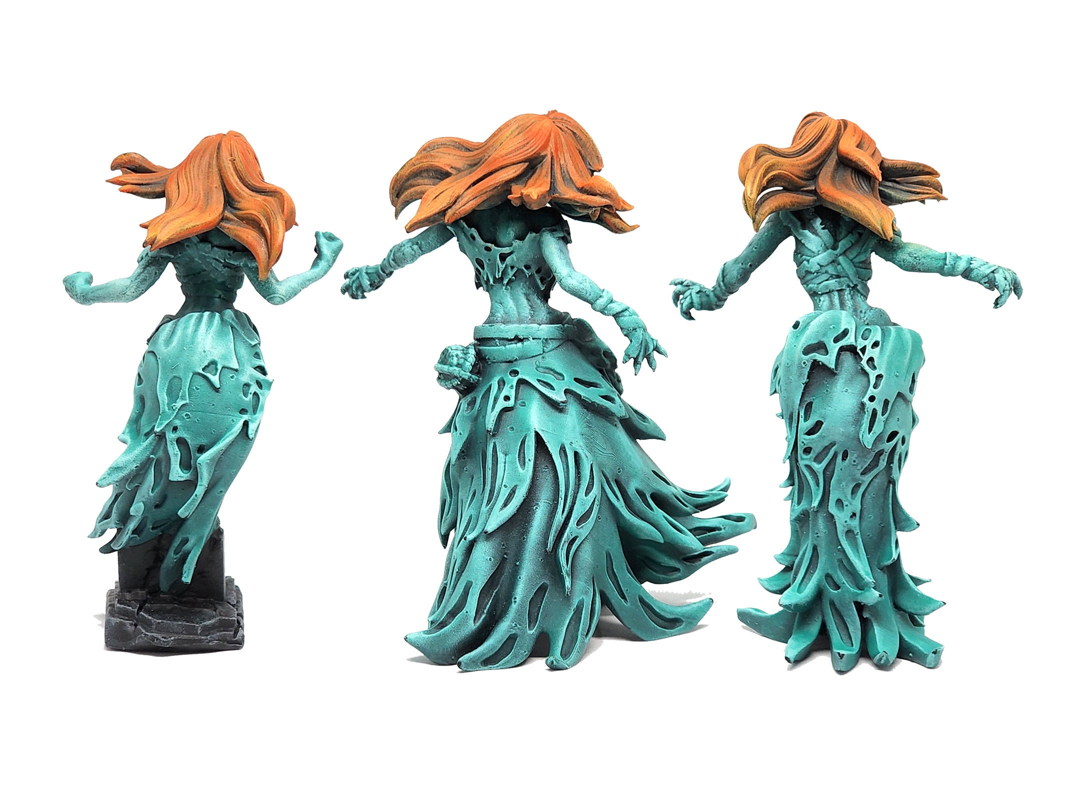 Banshee Trio - for Lemax Spooky Town, Dept. 56, Tabletop, RPG - Etsy