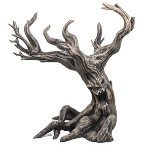Spooky Face Tree - Haunted Tree - Miniature for Lemax Spooky Town, Dept ...
