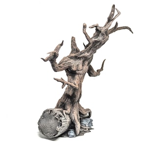 Extra Large Spooky Tree on Log - Haunted Tree - Miniature for Lemax ...