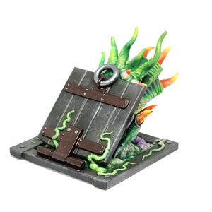 Trap Door Monster Miniature for Lemax Spooky Town Dept. 56 - Etsy
