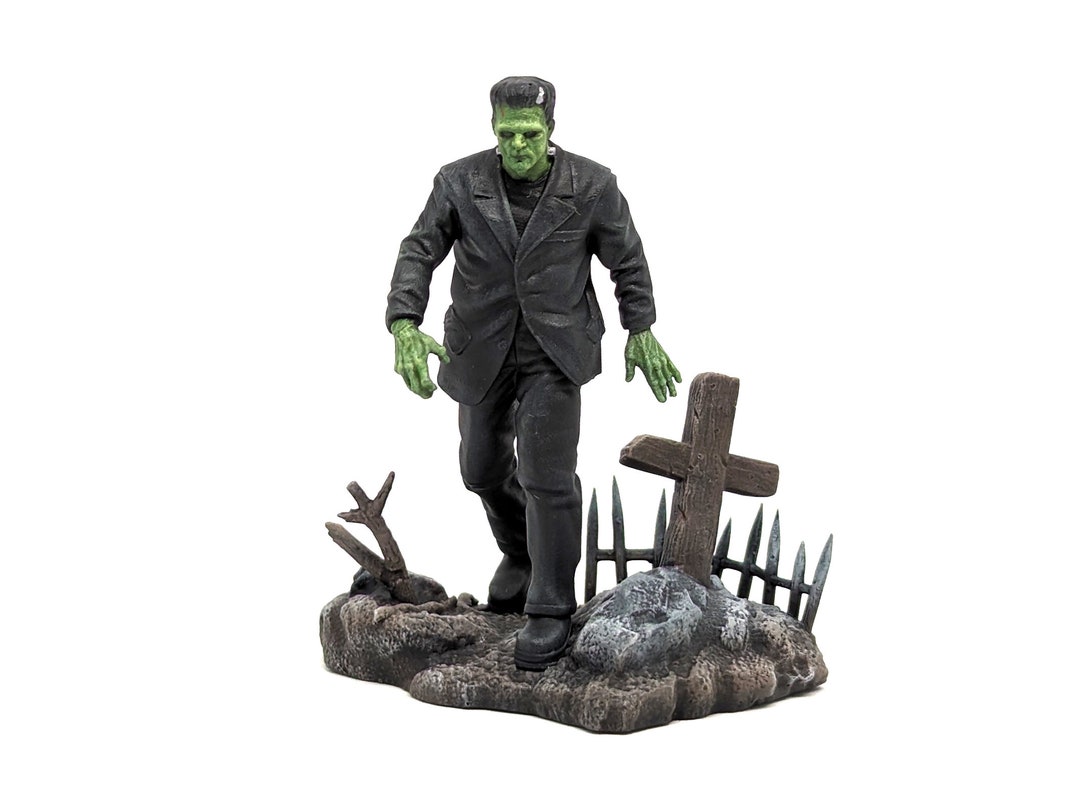 Frankenstein Miniature - for Halloween Village, Lemax Spooky Town, Dept ...