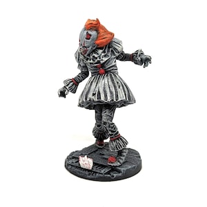 Pennywise the Clown - for Lemax Spooky Town, Dept. 56, Tabletop, RPG - Etsy