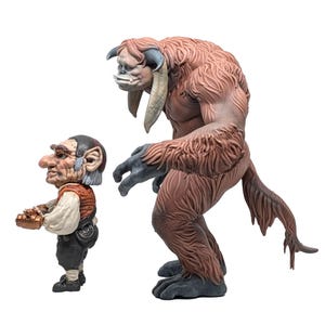 Labyrinth Hoggle and Ludo, Labyrinth Movie Figures, Christmas Ornament ...