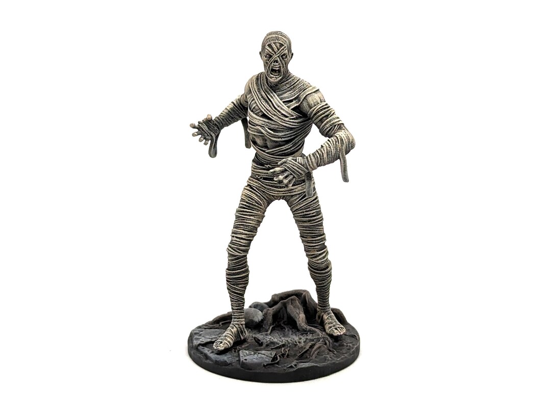 Mummy Miniature - for Halloween Village, Lemax Spooky Town, Dept. 56 ...