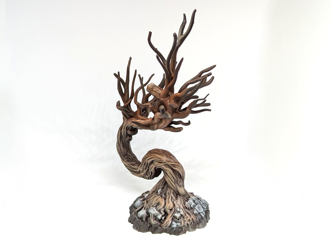 Spooky Tree - Haunted Tree - Miniature for Lemax Spooky Town, Dept. 56 ...