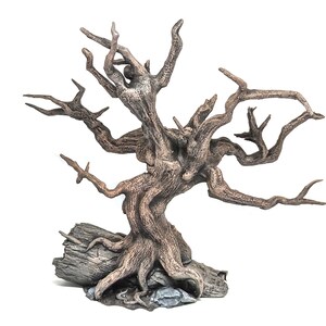 Extra Large Spooky Tree on Log - Haunted Tree - Miniature for Lemax ...