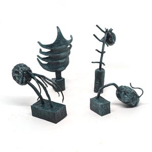 Miniature Beetlejuice Sculptures - for Lemax Spooky Town, Dept. 56 ...
