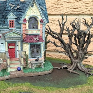 Large Spooky Tree - Haunted Tree - Miniature for Lemax Spooky Town ...