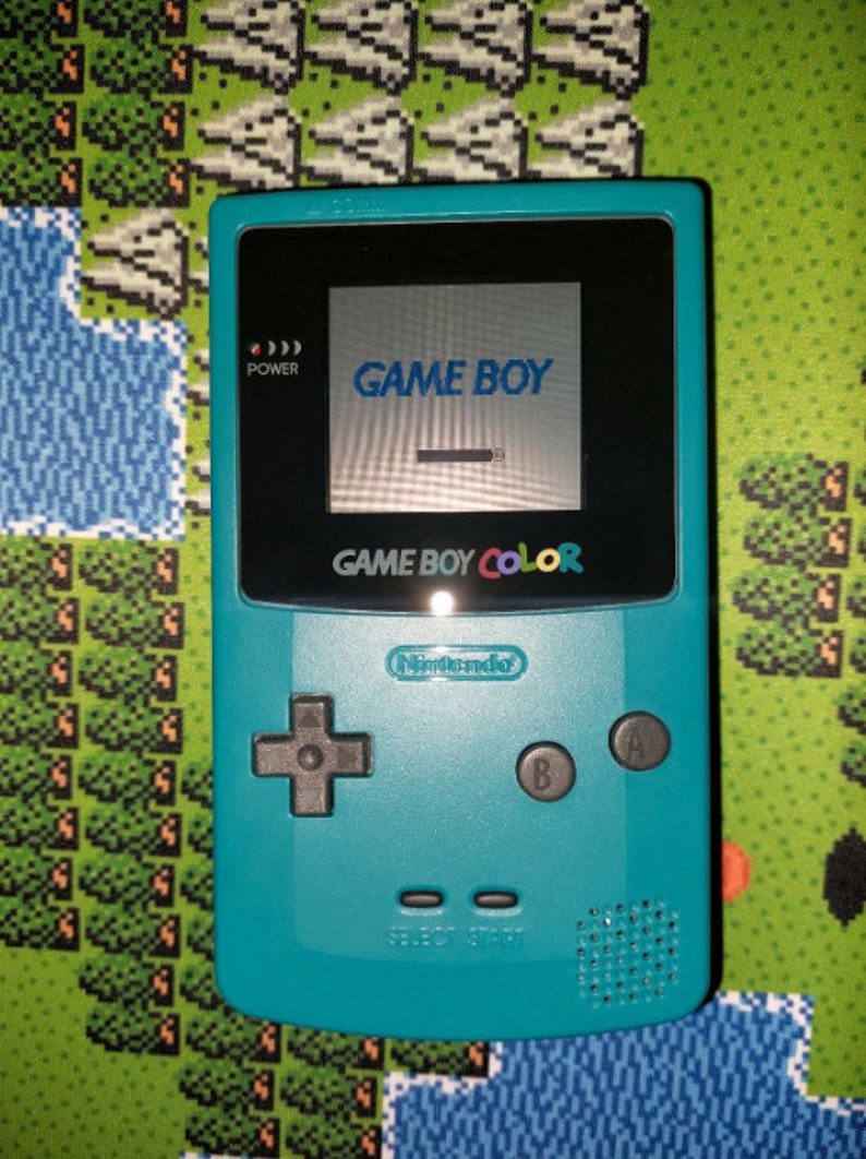 Game Boy Color Mod LCD Backlight Screen, New Case and New Capacitors - Etsy