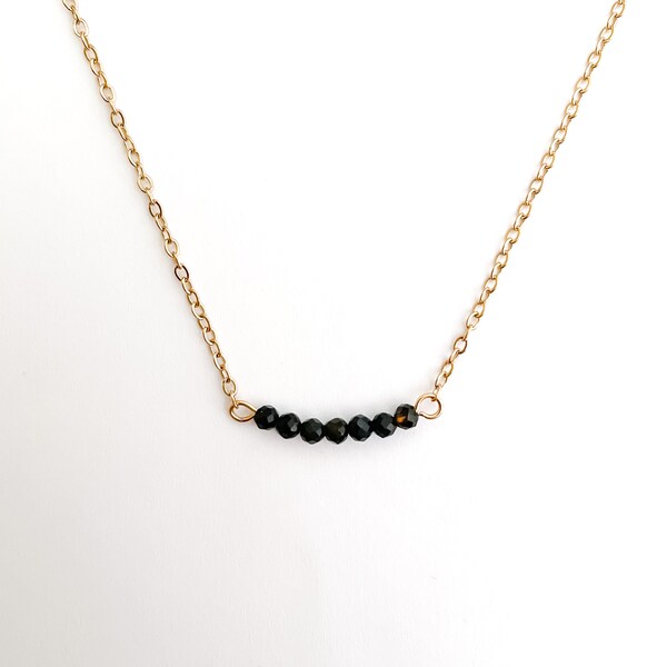 Obsidian Necklace - Etsy