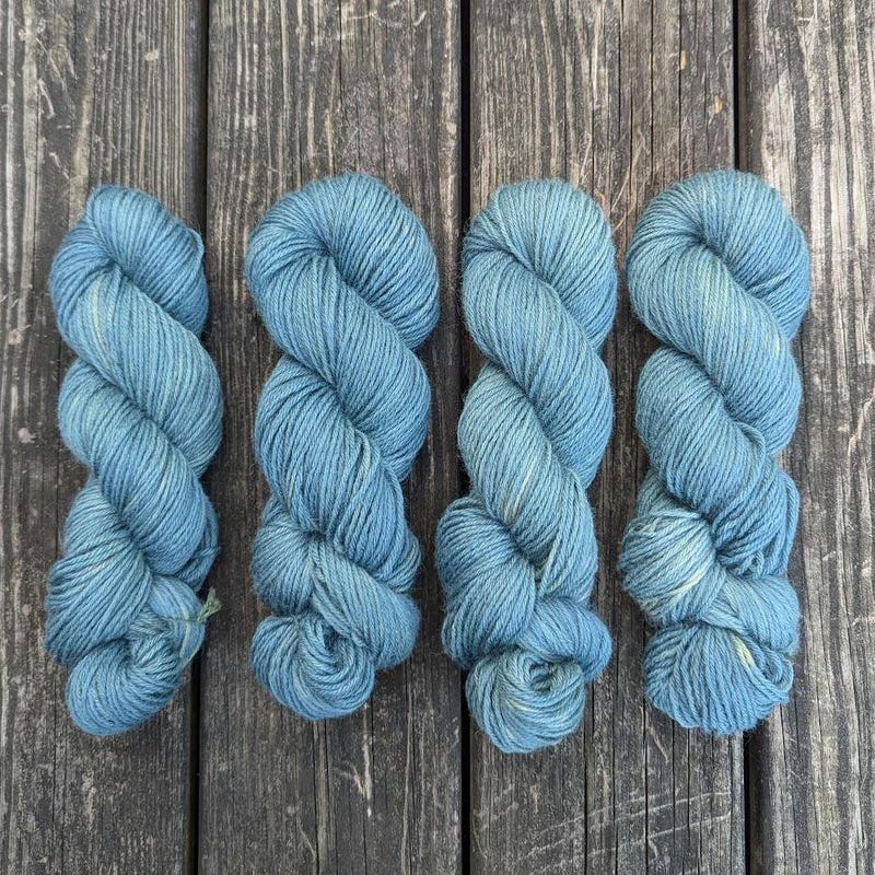 Indigo Dyed Yarn - Etsy