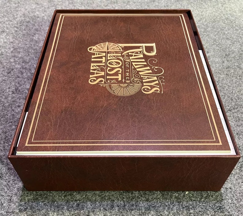 Deluxe Railways of the Lost Atlas Board Game 3D Printed Insert ...