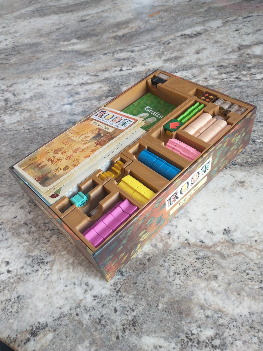 Root Board Game Insert Hirelings, Exiles and Partisans Deck and ...