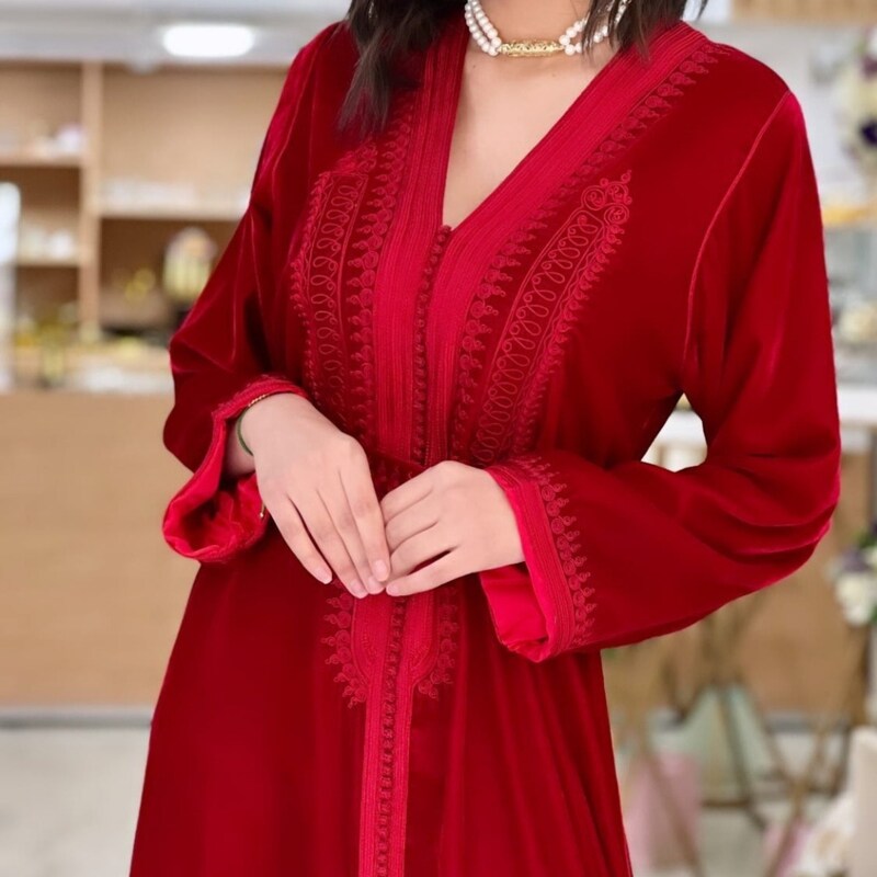 Arabic Velvet Caftan - Etsy