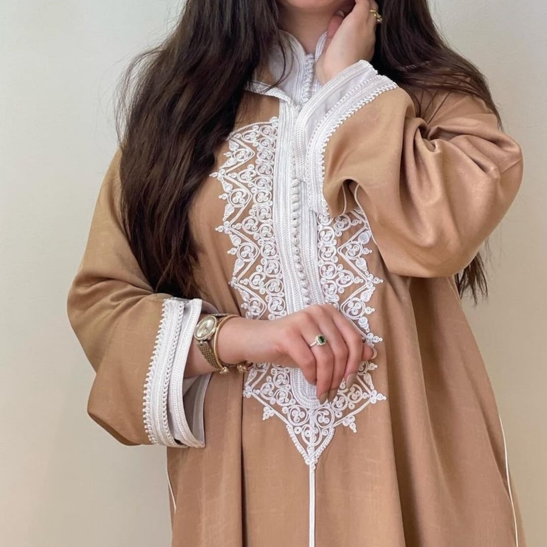 Classy Moroccan Camel Jellaba, Ramadan 2026 Djellaba, Eid Al Fitr ...