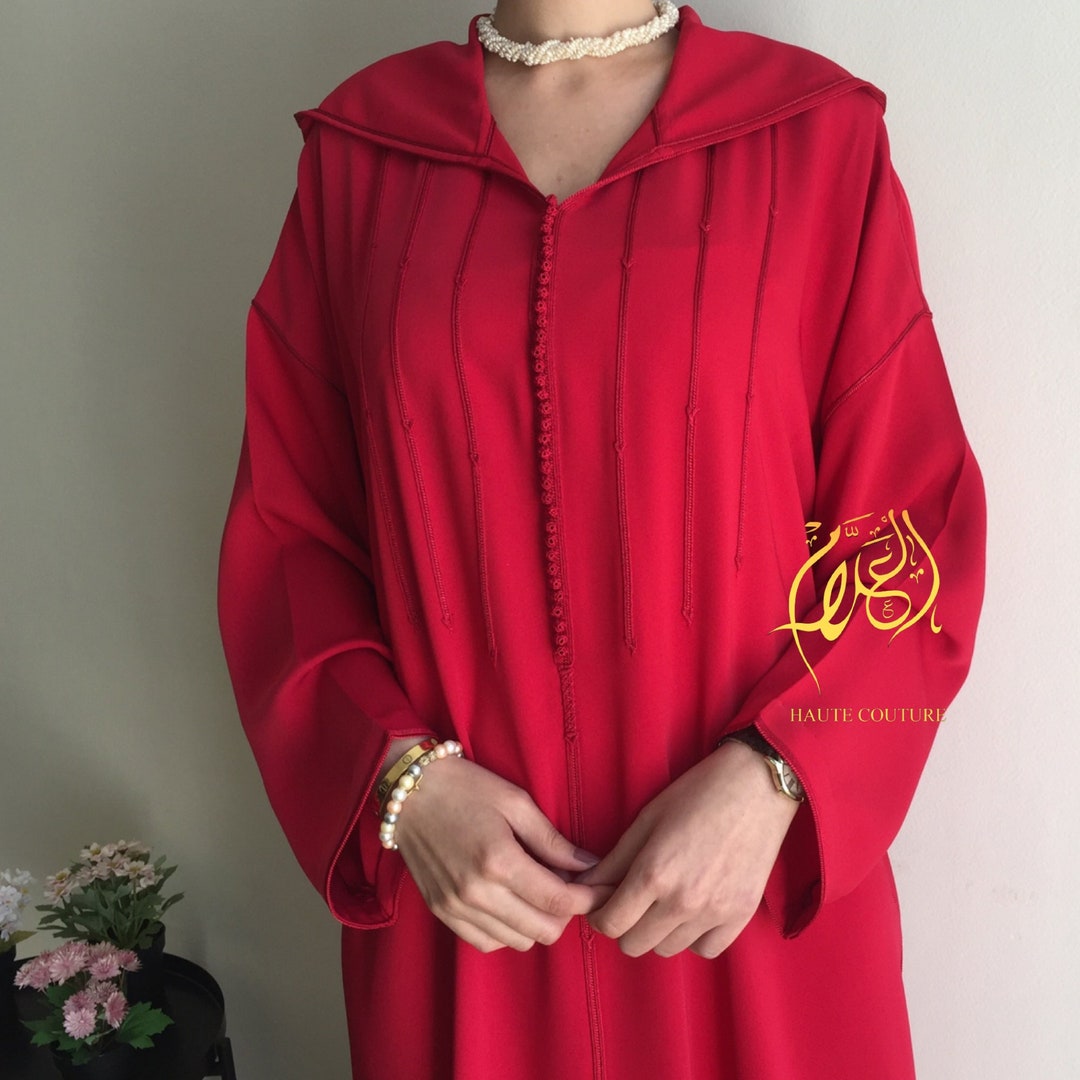 Moroccan Berhmane Jellaba 100% Handmade, Ramadan Jelaba, Oversized ...