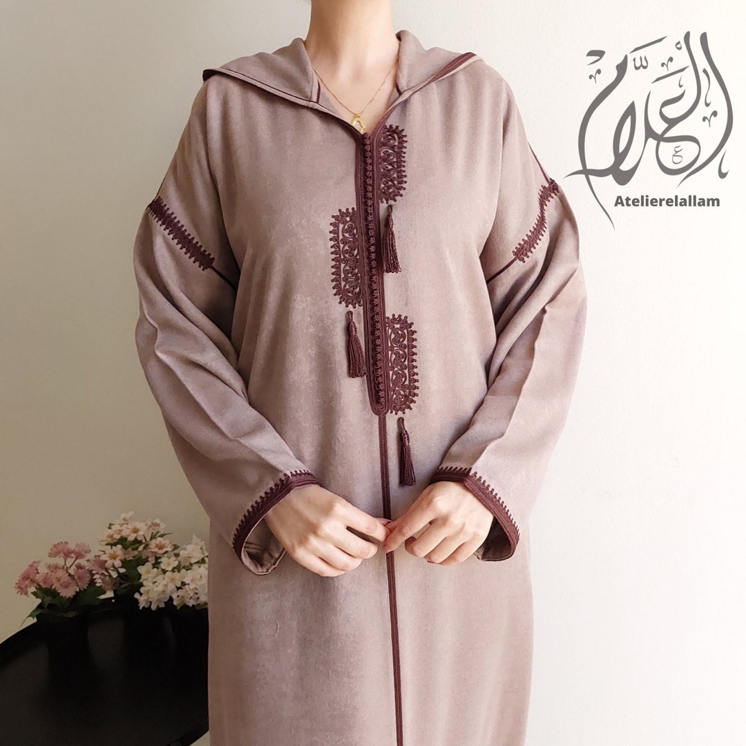 Unique Moroccan Jellaba, Eid Al Adha Jelaba, Gift for Her, Hooded ...