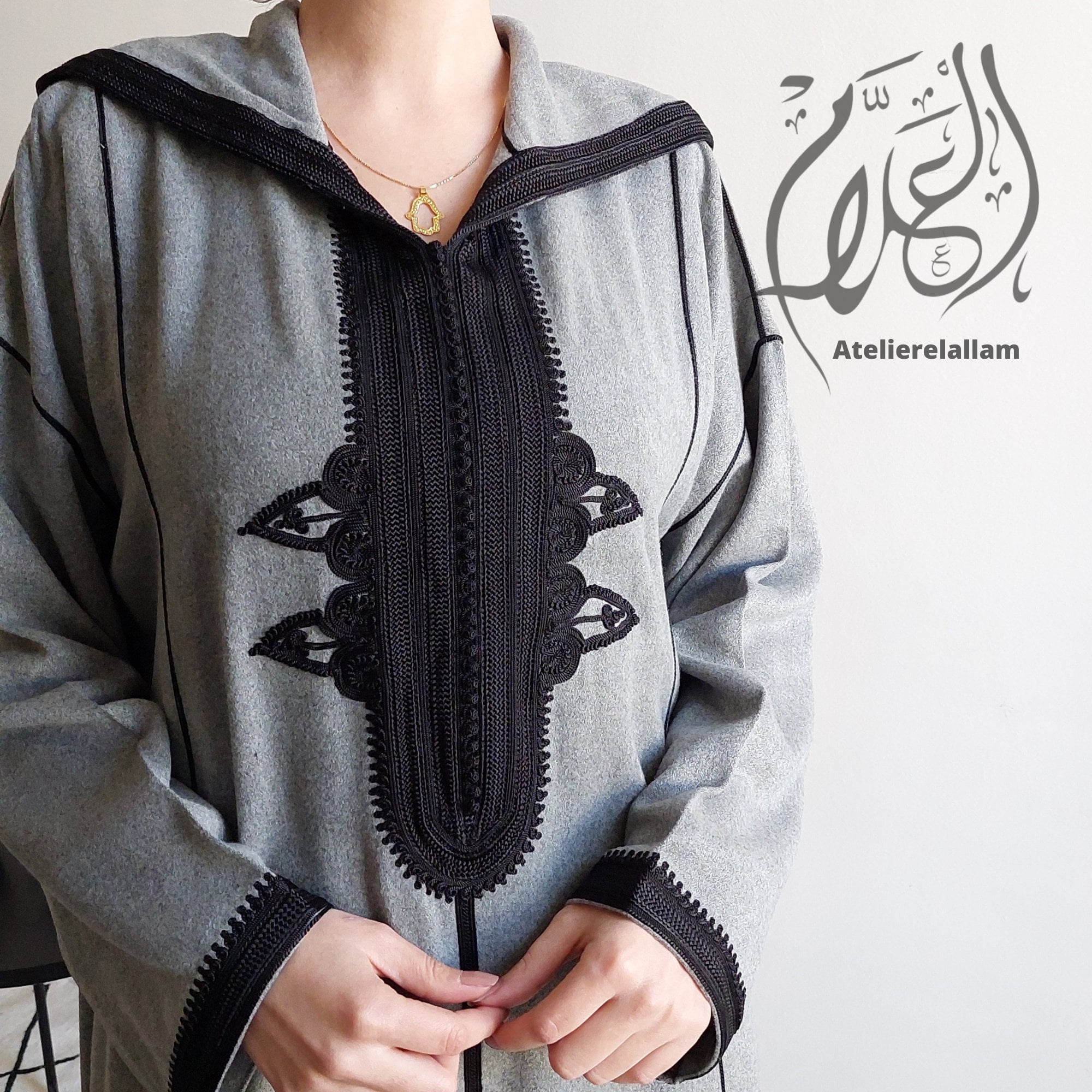 Winter Jellaba, Ramadan 2024 Djellaba, Embroidered Moroccan Jalaba ...