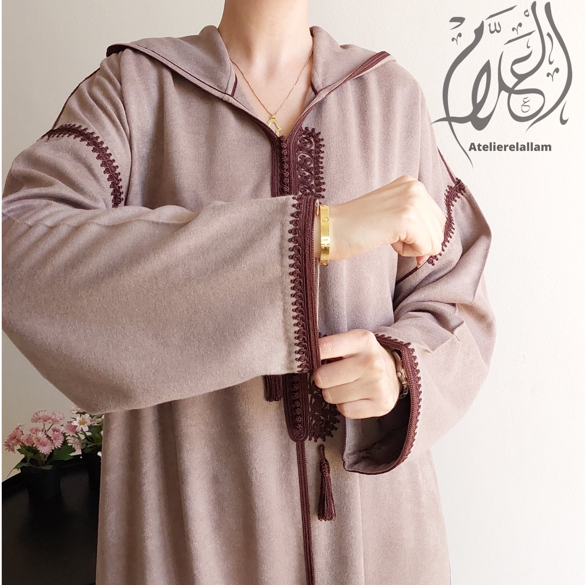 Unique Moroccan Jellaba, Eid Al Adha Jelaba, Gift for Her, Hooded ...