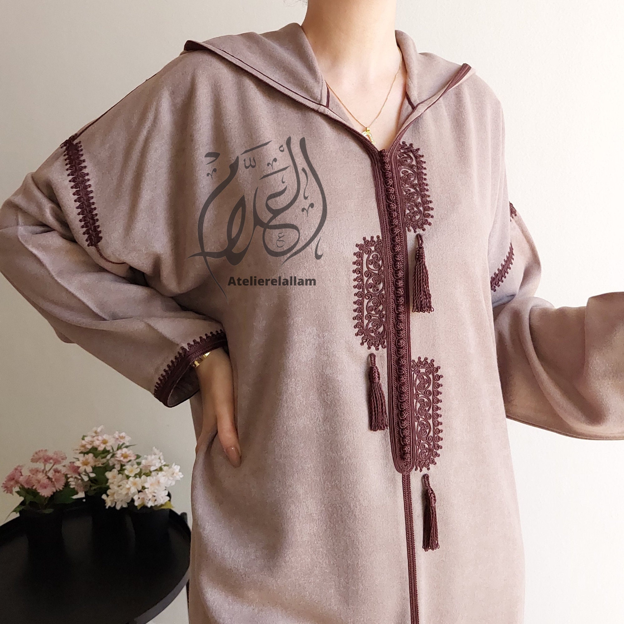 Unique Moroccan Jellaba, Eid Al Adha Jelaba, Gift for Her, Hooded ...