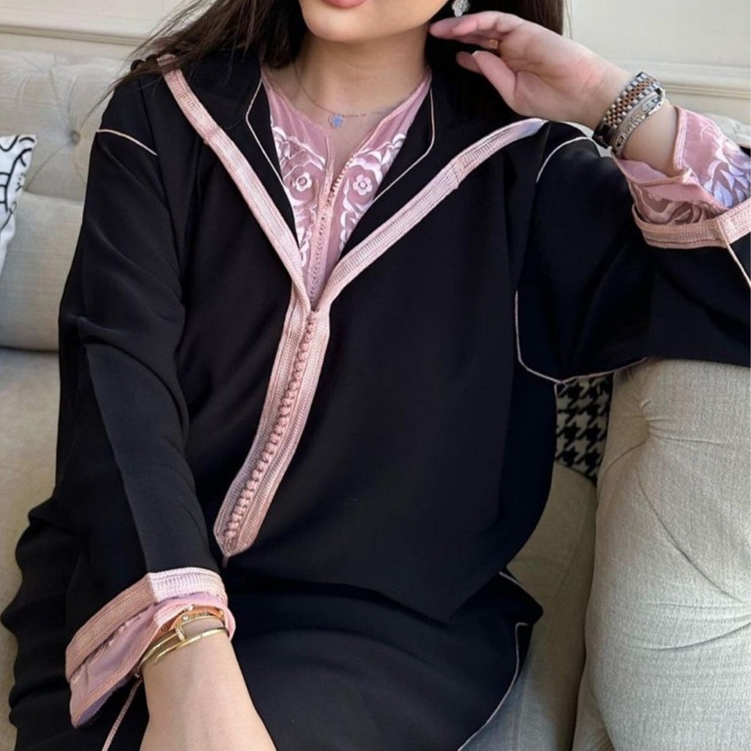 Classy Embroidered Moroccan Jellaba, Ramadan 2024 Djellaba, Eid Al Fitr ...
