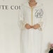 Moroccan Bridal Jellaba in Off-white, 2 Pieces Beaded Djellaba ...