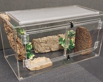 Reptile Enclosure Tarantula Cage 10 Gallon Size Gecko - Etsy