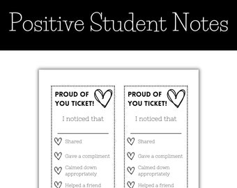 Proud of You Notes - Etsy